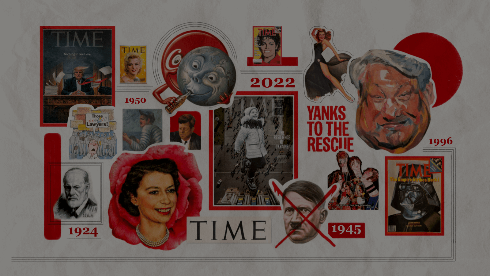Illustrated Icons: A Journey Through Time Magazine’s Most Memorable ...